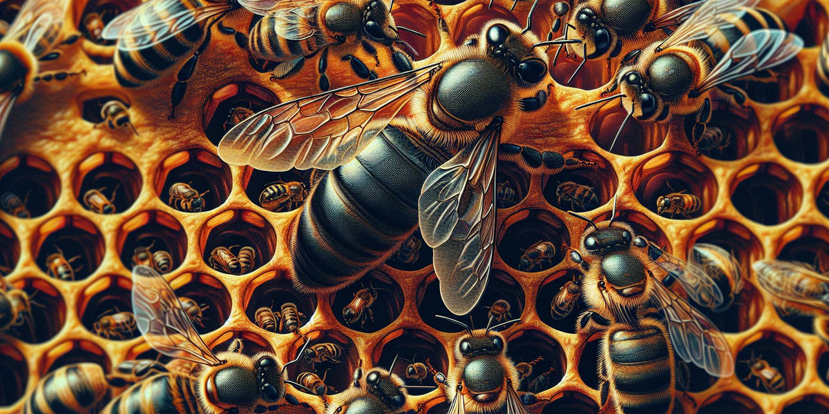 Queen Bee vs Worker Bee – Key Differences and Roles — Blythewood Bee ...