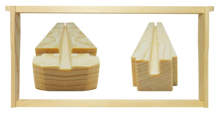 Assembled Medium Bee Frames | Blythewood Bee Company