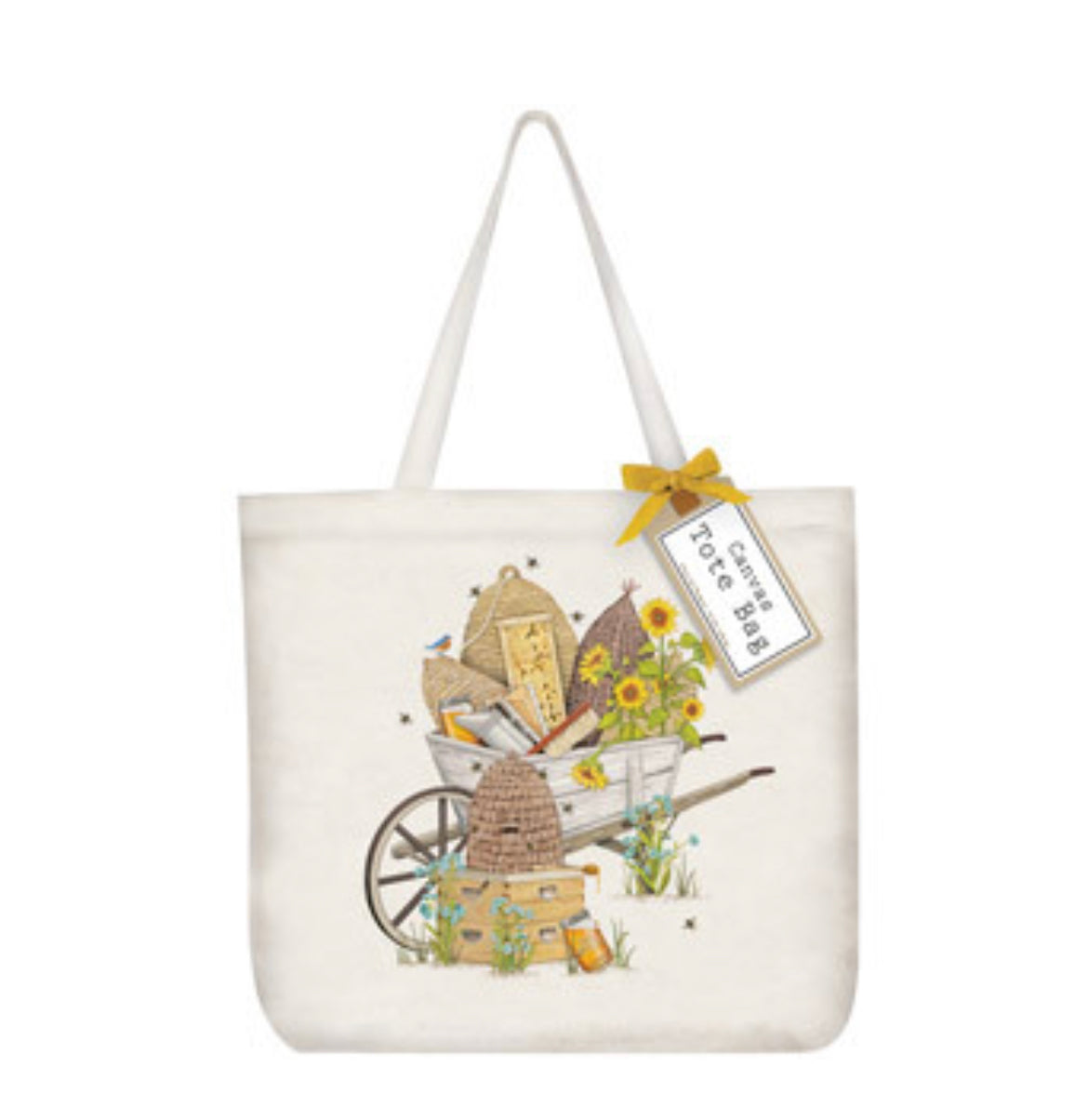 Beehive Wheelbarrow Tote Bag — Blythewood Bee Company